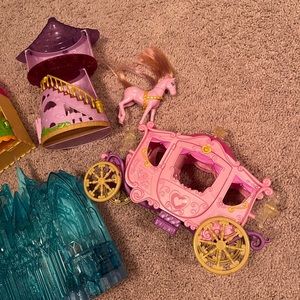 Toys | Disney Princess Magic Clip Castle Bundle | Poshmark